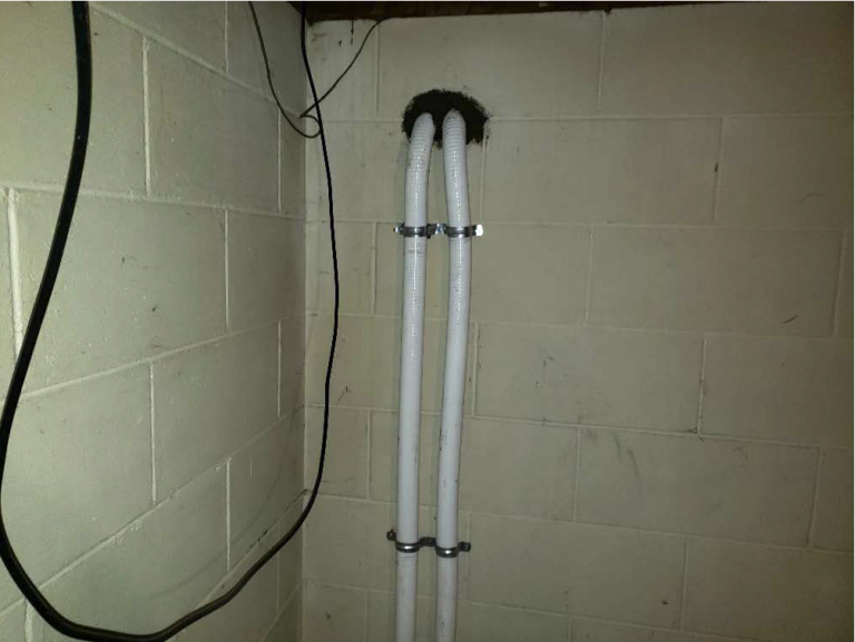Advantages of 2 Discharge Pipes for Basement Waterproofing