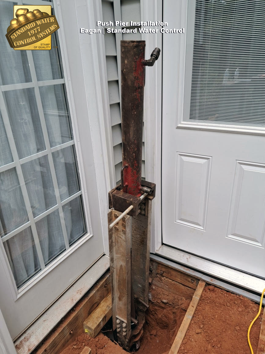 Standard Water - How Push Piers Work to Stabilize Your Foundation